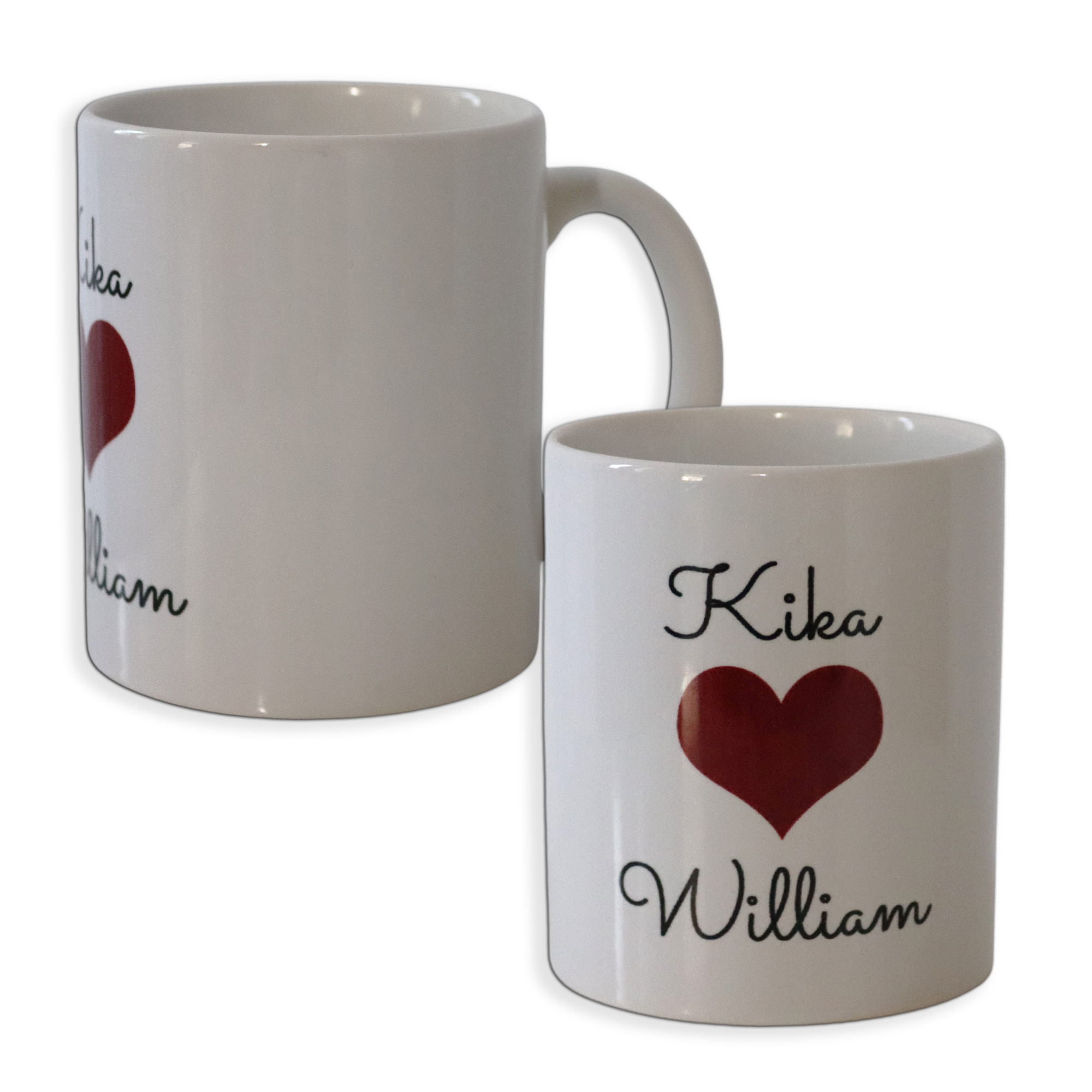 Personalised Mugs - Personalised Name Mugs - Personalised Love Mugs