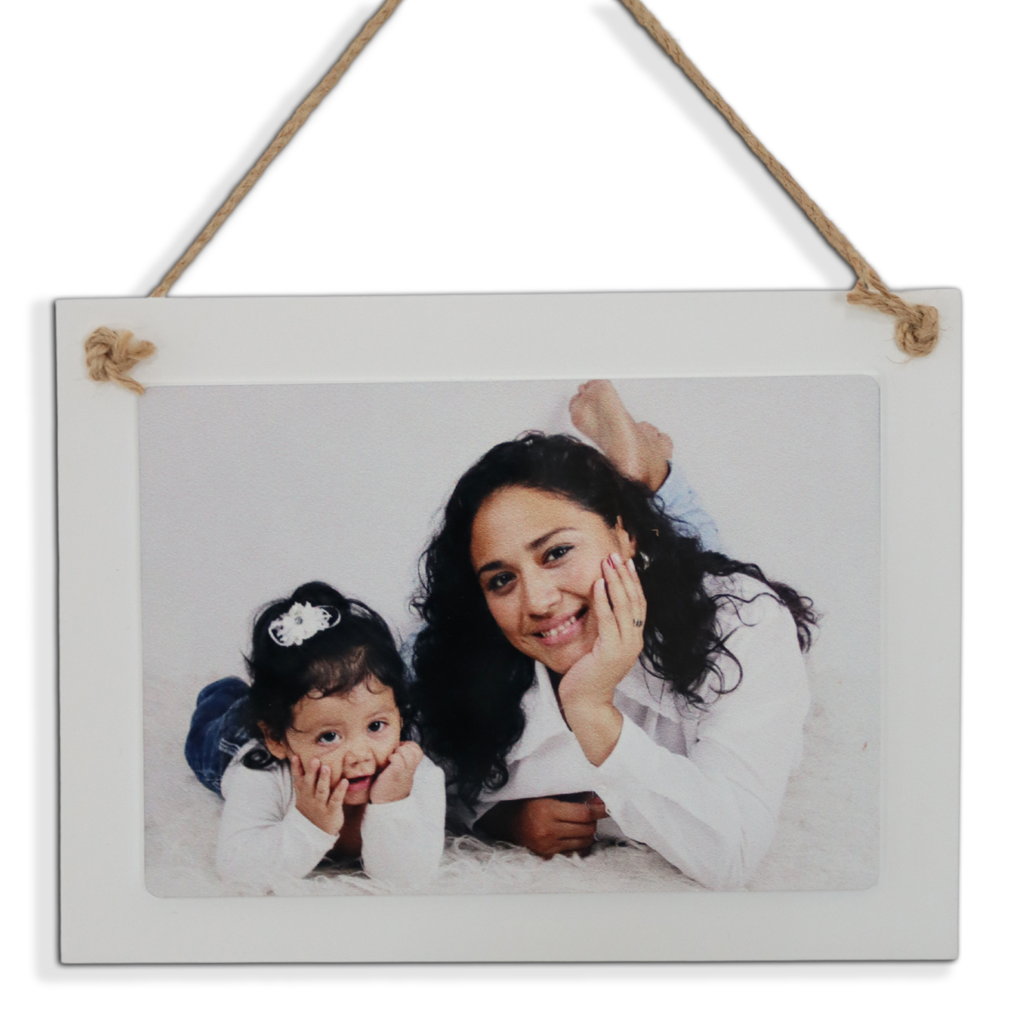 Personalised Hanging Sign - Photo Frame Display - Custom Signs
